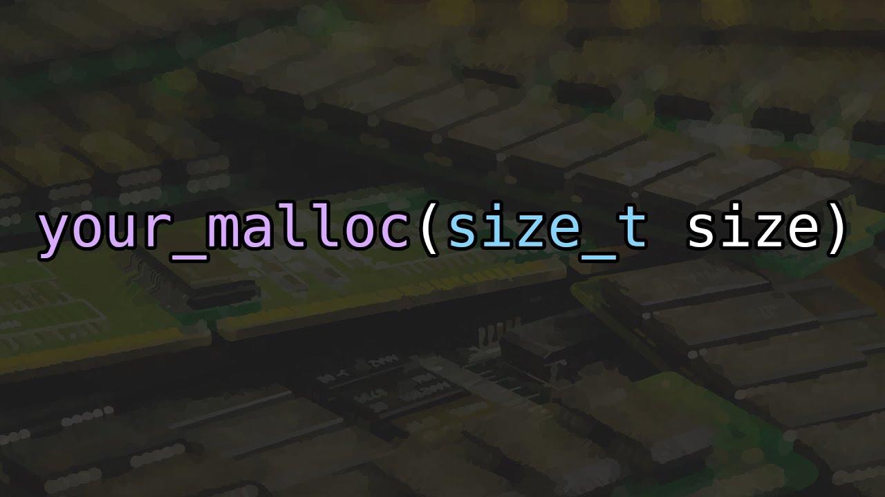 Making a simple Dynamic Memory Allocator (malloc)
