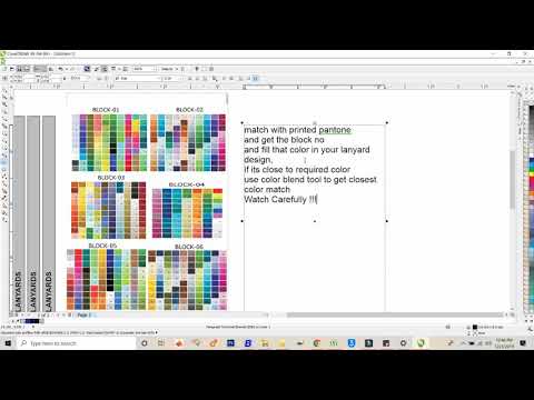 Pantone Color Matching in CorelDRAW