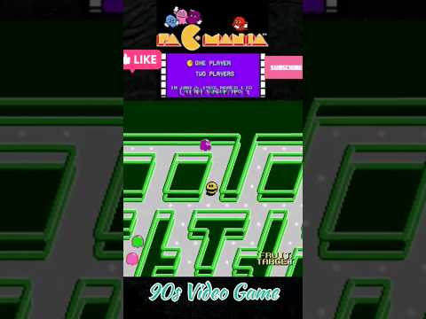 PACMANIA | SAFE RUN #pacmania #pacman #shorts #ytshorts #yt #retrogaming #nes #nintendo #retro #2024