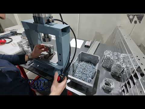 Pneumatic Press in Action