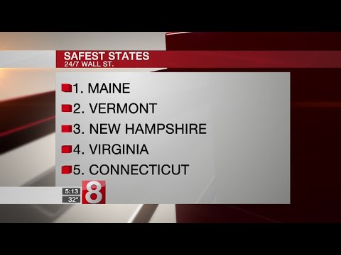 Connecticut ranked 5th-safest state in America