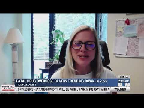 Fatal drug overdose deaths trending down in 2025