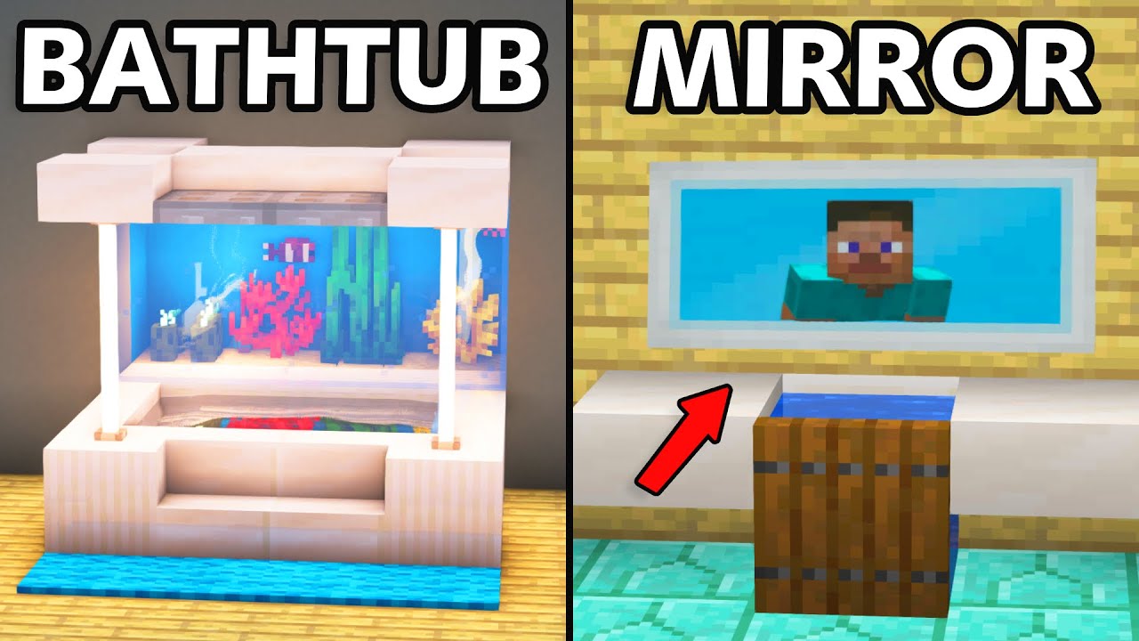 20 Ways To Improve Your Bathroom! [Minecraft] - マイクラビルダーズ
