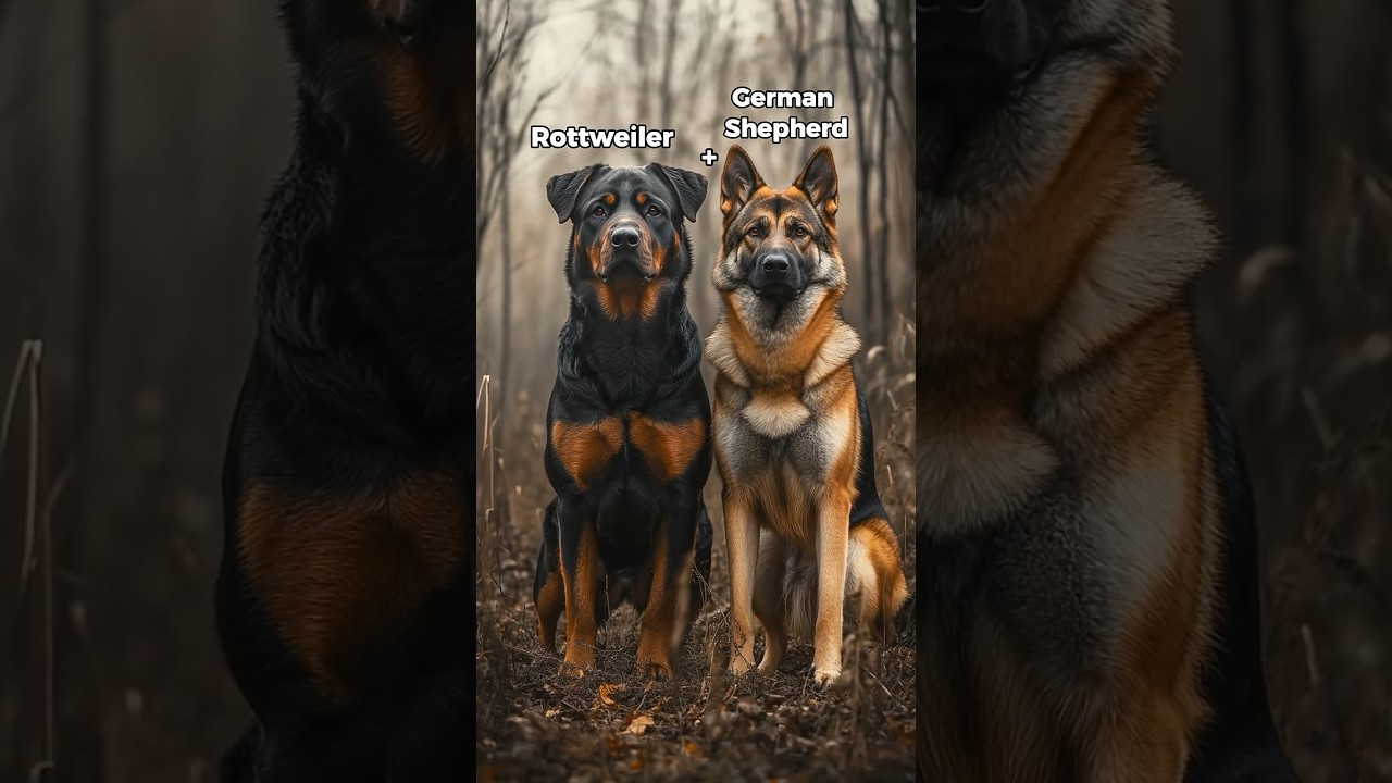 The Insane World of Dog Fusion Hybrids #shorts #dogs #hybrids