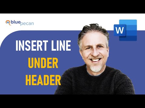 How to Put a Line Under a Header in Word | Insert Horizontal Line in Header