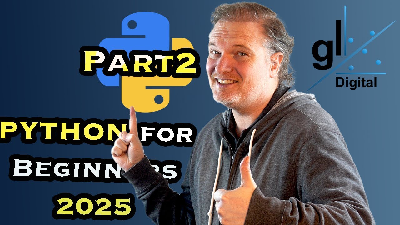 Python DataTypes and Variables - Python Beginners Course (2025) - Part 2