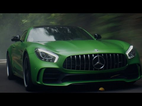 グリーンだよ！Lewis Hamilton introduces the new Mercedes-AMG GT R! – _enopy_