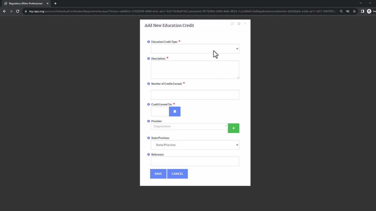 RAC Recertification Instructions