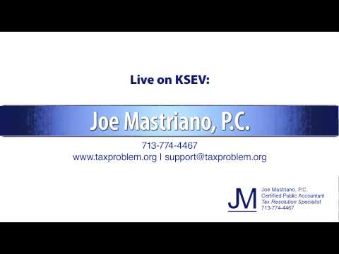 CPA Joe Mastriano on the radio in Houston - 3/15/14