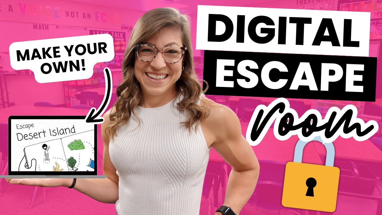 Make a Digital Escape Room in MINUTES! | Thursday Teaching VLOG