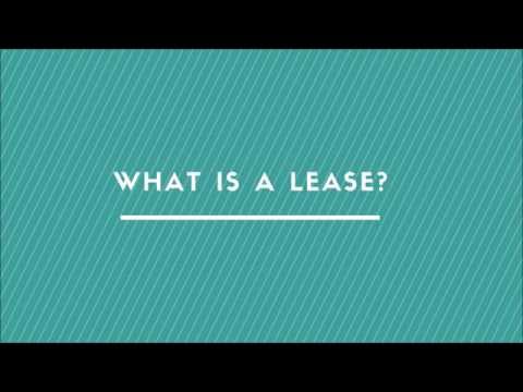 What Is a Lease?