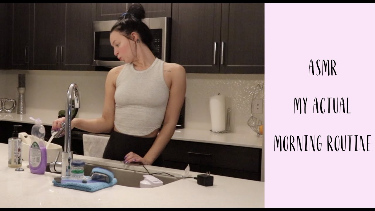 [ASMR] My ACTUAL Morning Routine!