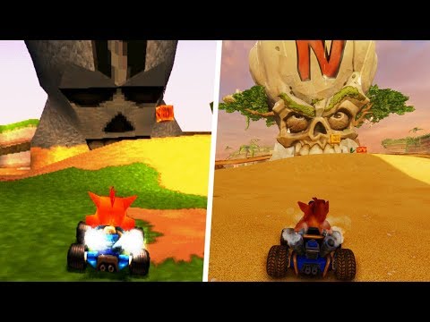 250crash250 compares old and new Battle Mode tracks/stages in Crash ...
