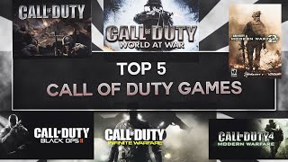 Top 5 Call of Duty games (Rated by Metacritic)
