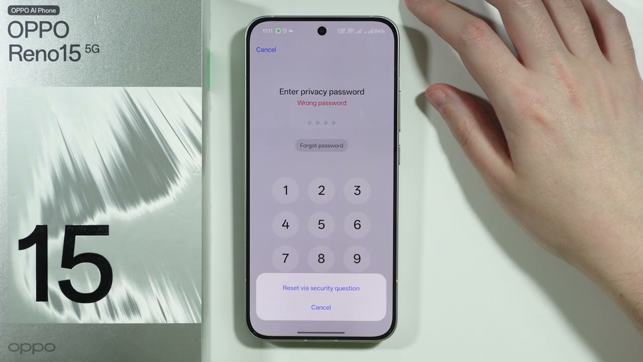 OPPO Reno 15: How to Reset Privacy Password (Forgot Privacy Password)