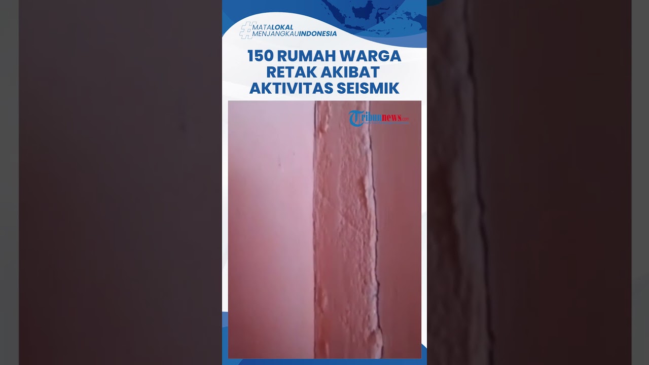 150 Rumah Warga di Abab PALI Retak akibat Aktivitas Seismik Kegiatan ...