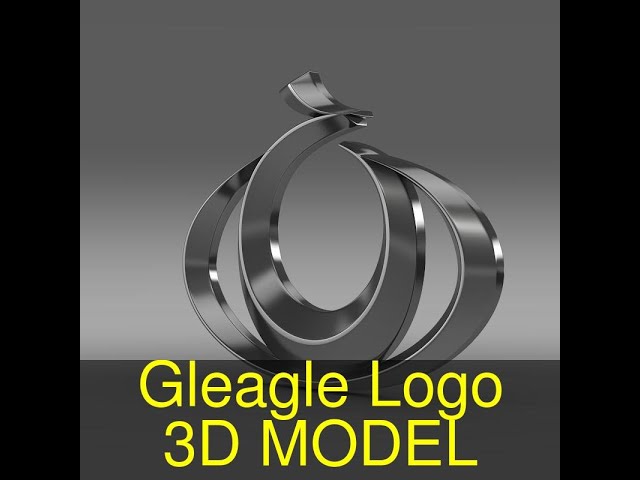 Gleagle Logo 3D Model - FlatPyramid