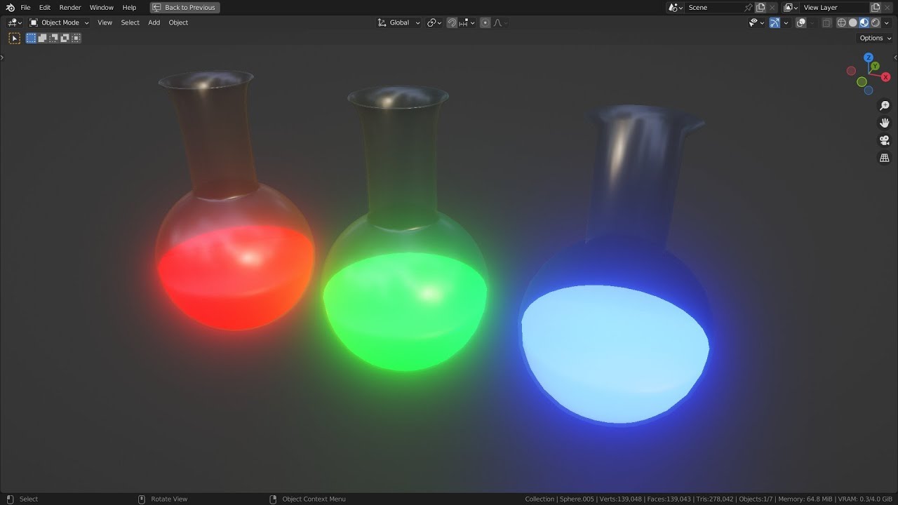 Blender Tutorial - Modeling a potion