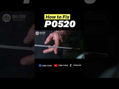 P0520 Engine Oil Pressure Sensor/Switch Circuit Malfunction #automobile #faultcode #mechanic #diy