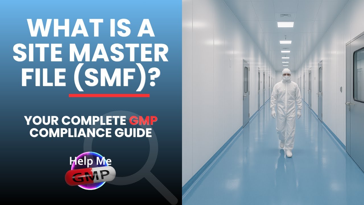 What Is a Site Master File (SMF)? | GMP Compliance Explained for Pharma & Biotech