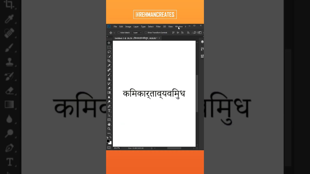 Fix Different Asian Language Typing Problem in Photoshop - #photoshop #tutorial