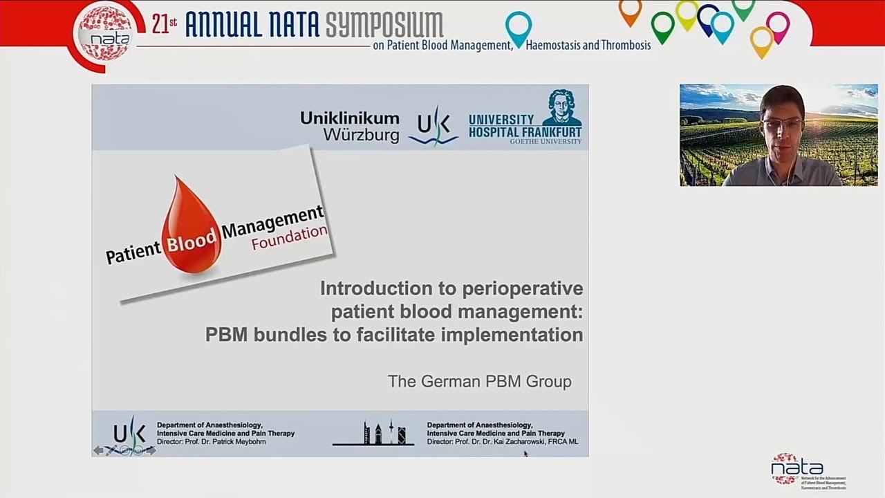 Optimizing Patient Blood Management: A Comprehensive Approach | Dr. Patrick Meybohm