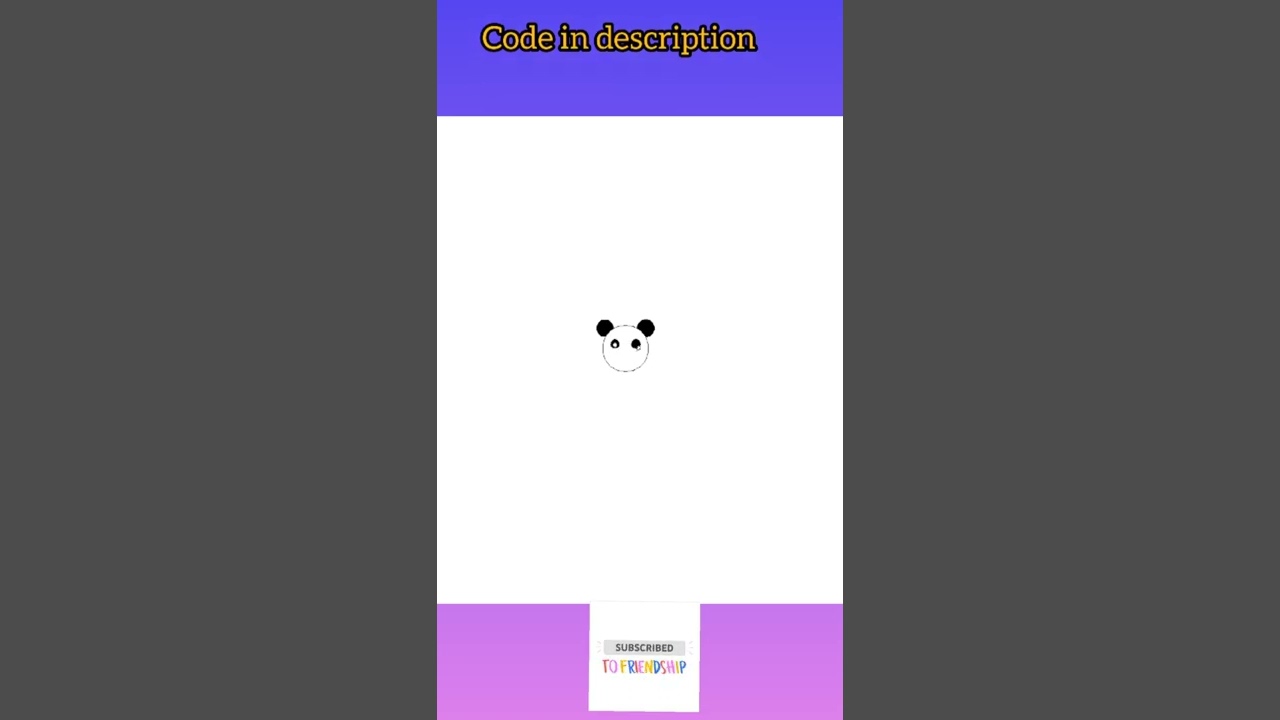 Draw a panda using  python turtle