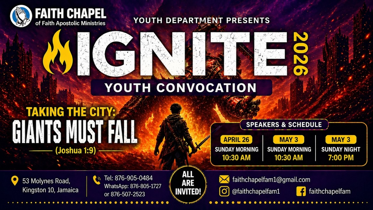 May 3, 2026 [IGNITE] - Minister Romane Sohan