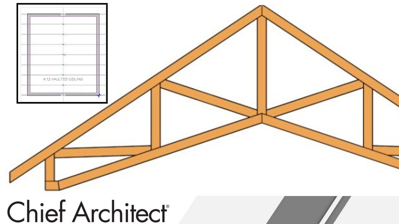 Creating Scissor Truss Framing