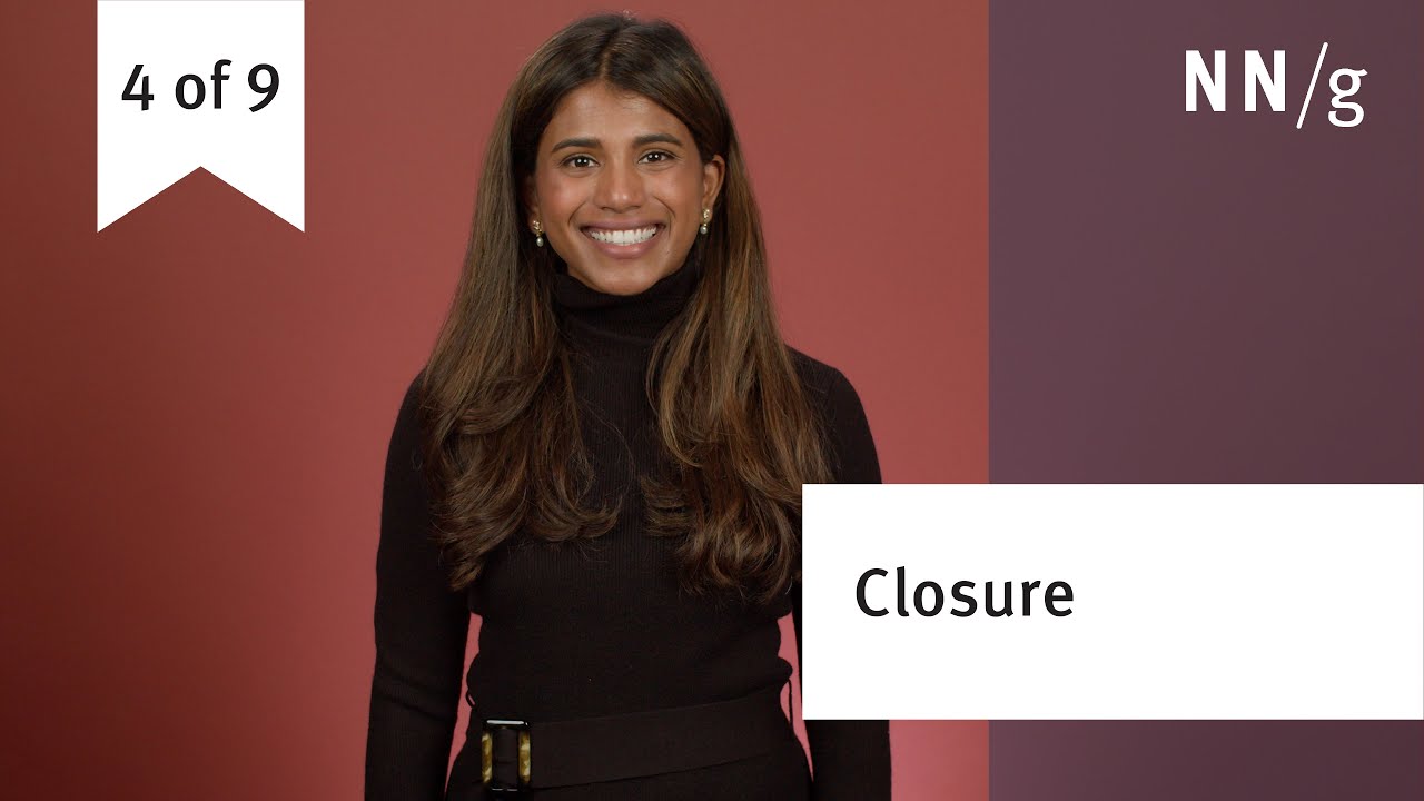Closure: Gestalt Principle for User Interface Design
