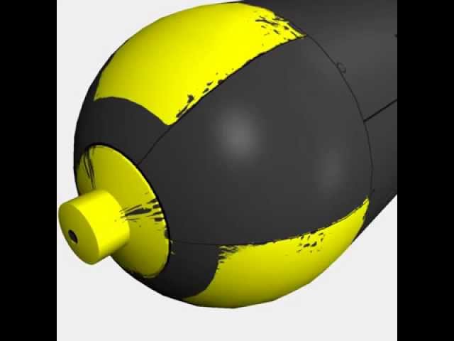 Nuclear schemed bomb 3D Model - FlatPyramid