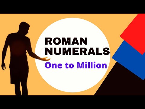 Roman Numerals (one to million) in one shot