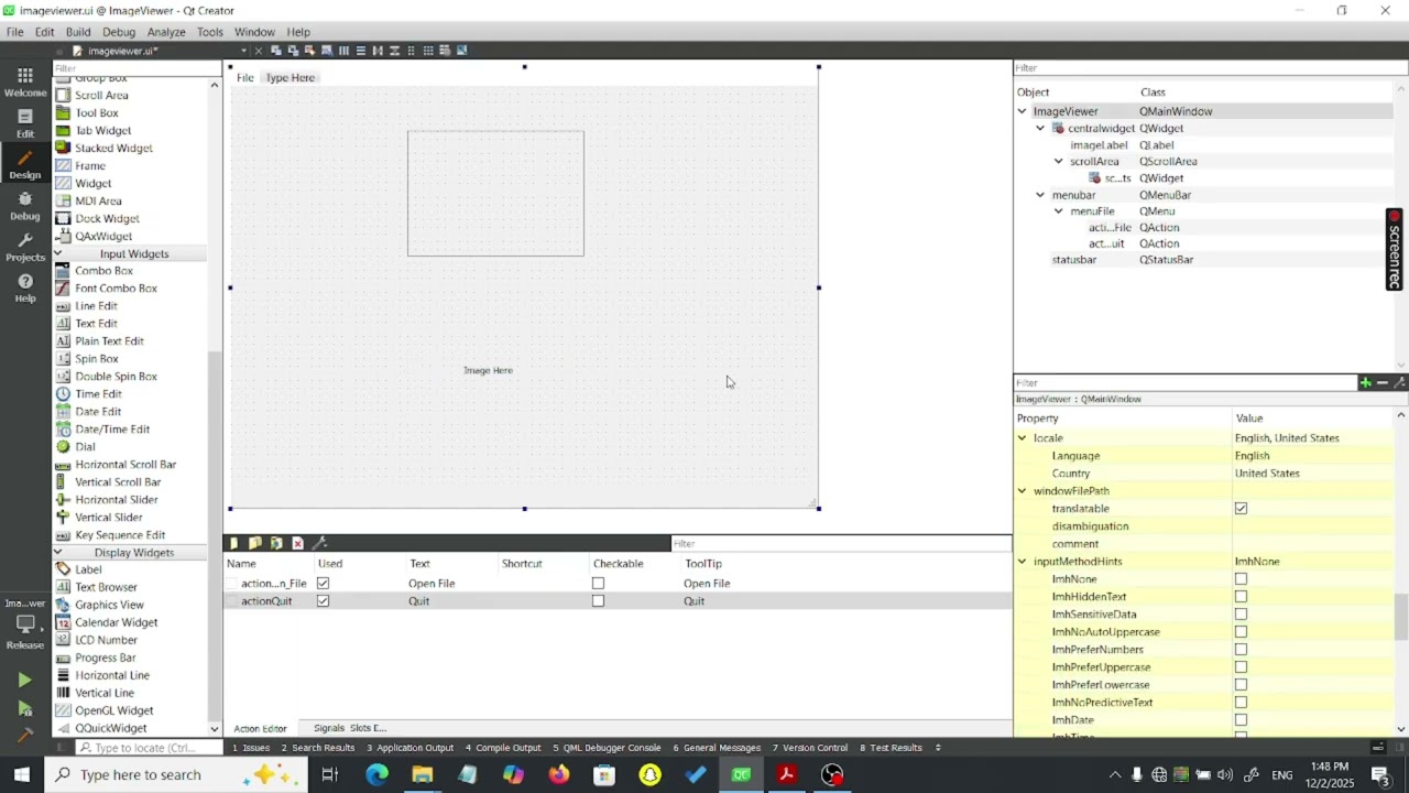 Qt Widgets Image Viewer Tutorial #qt #coding #qtframework #programming