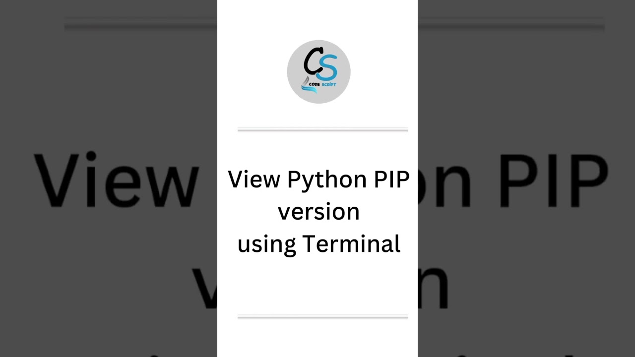 |Check Python Library Versions in Seconds!|#pythontips #codingshorts #programming #shorts #pydroid3