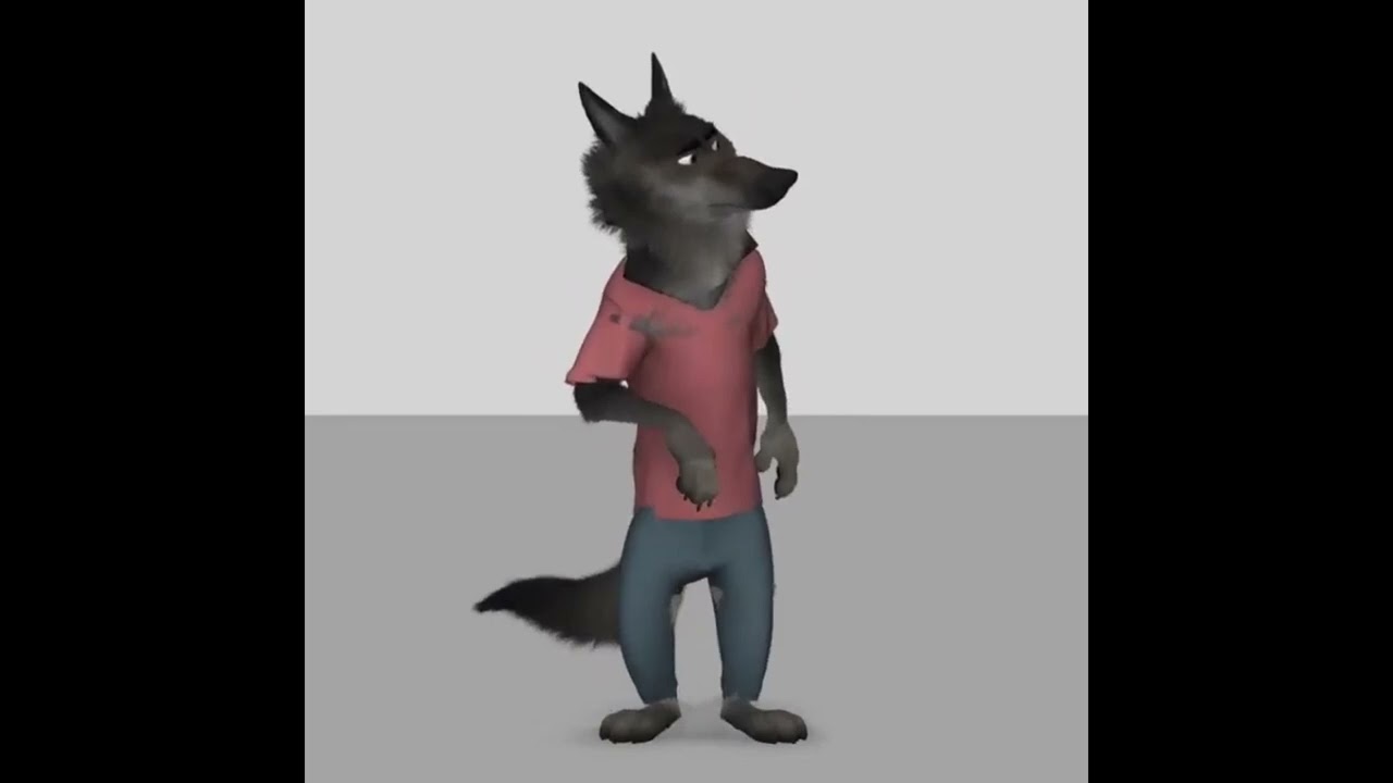 Zootopia - Wolf Animation Test