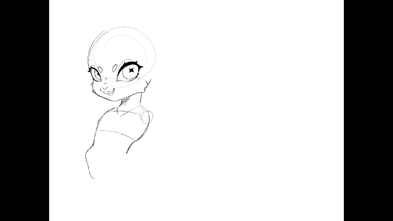 Sona ref sheet time-lapse :p