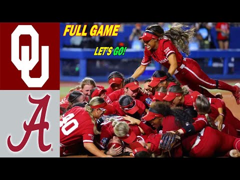 Oklahoma vs Alabama [FULL GAME] TODAY Women's College Softball | NCAA Softball 2025