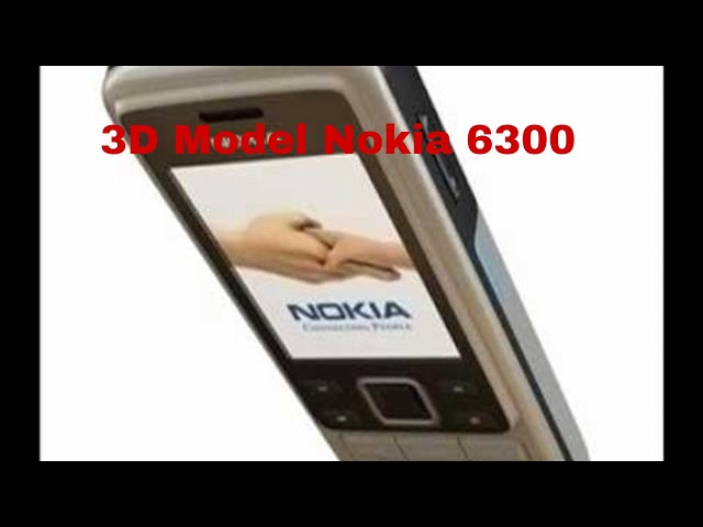 Nokia 6300 3D Model - FlatPyramid