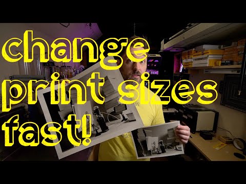 Changing Print Sizes With Equal Exposures