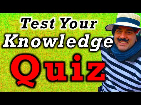 🍺 [PUB QUIZ] Multiple Choice Trivia Quiz General Knowledge Questions and Answers