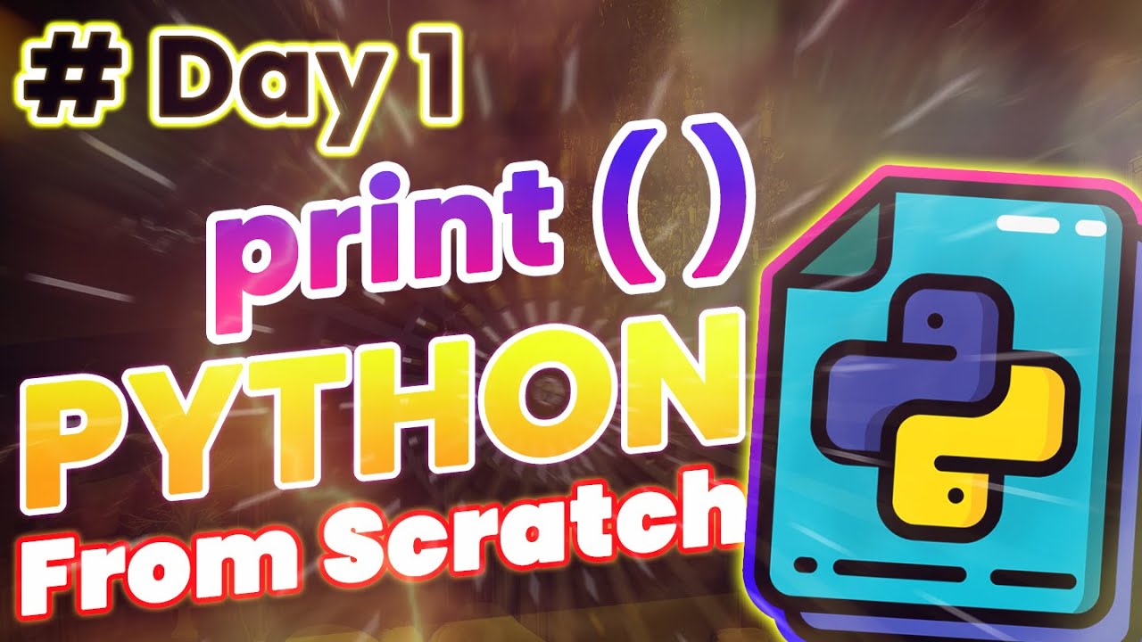 How to Use print() in Python | Python Tutorial Basic To Advanced Ep.01 #python #coding #programming