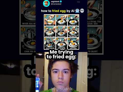 AI Teaches Frying Eggs 🍳😂