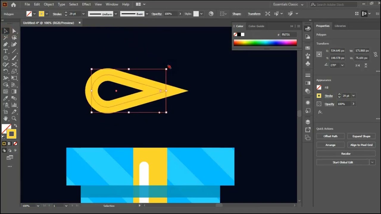 Gift Box How to Draw Flat Design Vector Art Graphic Design
