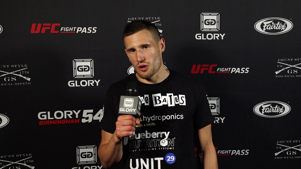 Jamie Bates aiming for UK #1 spot - GLORY Kickboxing