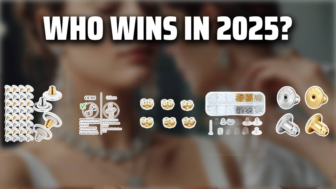 The Top 5 Best Earring Backings in 2025 - Must Watch Before Buying!