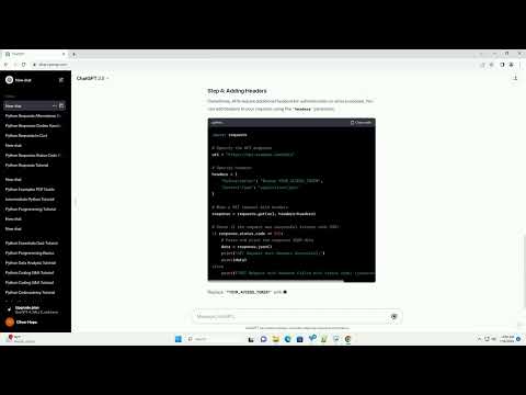 python requests api call