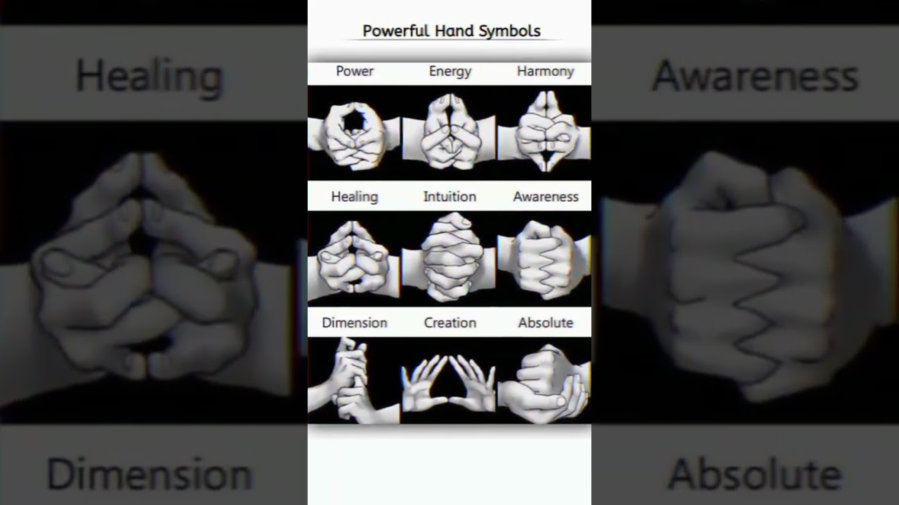 powerful hand symbols #shortvideo #motivation #powerfulvideo