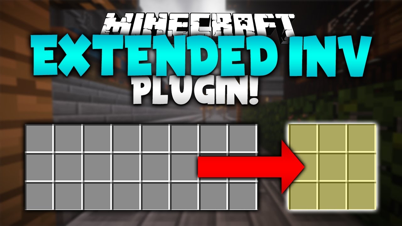 EXTENDED INVENTORY! | Minecraft Plugin Tutorial