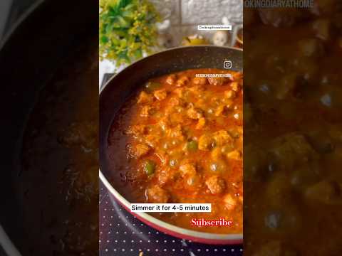Creamy Soya Tikka Masala Recipe You'll LOVE! #shorts #soyatikkamasala #healthytastyrecipes #youtube