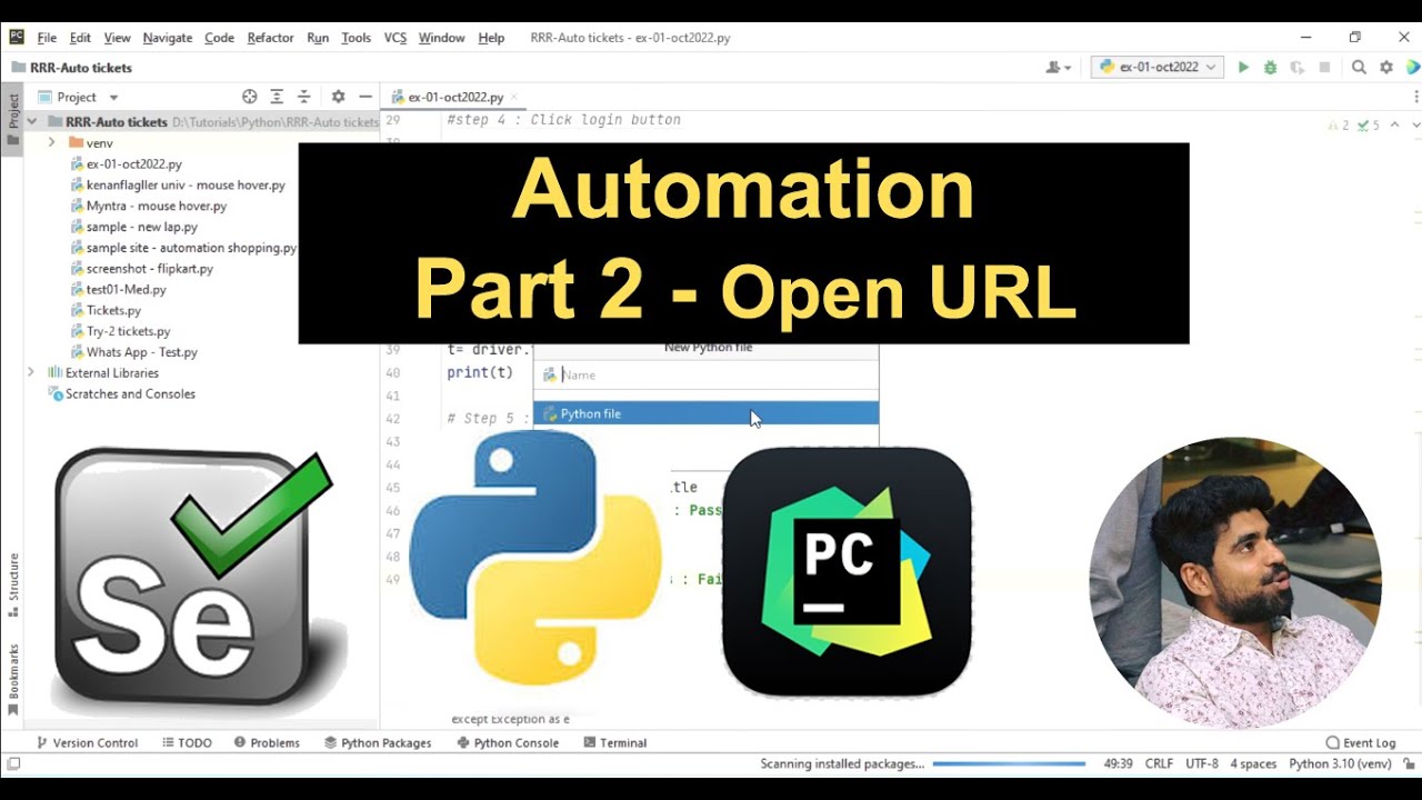 Automation Tutorial- Selenium - Part 2